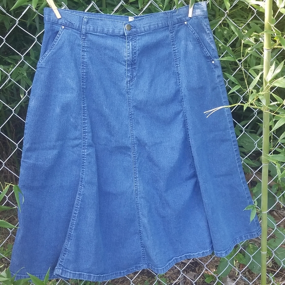 Southern Lady | Skirts | Southern Lady Denim Skirts | Poshmark